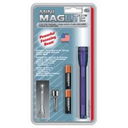 zBattery.com | AAA-Mini-Mag-Flashlight-PURPLE-FINISH