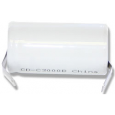 zBattery.com | NiCad-C-Cell-3000mAh-1-2V-Battery-with-solder-tabs